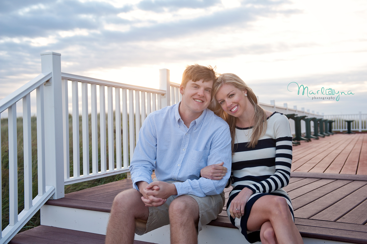 Megan & Zack :: Avalon, NJ Sunrise Engagement Session - Marlayna ...