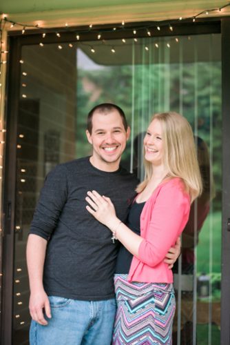 Enjoying the Rain, Rachel & Frank's Engagement - Marlayna Photography