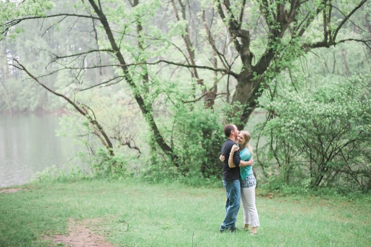 Enjoying the Rain, Rachel & Frank's Engagement - Marlayna Photography