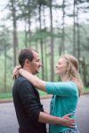 Enjoying the Rain, Rachel & Frank's Engagement - Marlayna Photography