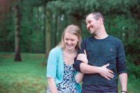 Enjoying the Rain, Rachel & Frank’s Engagement