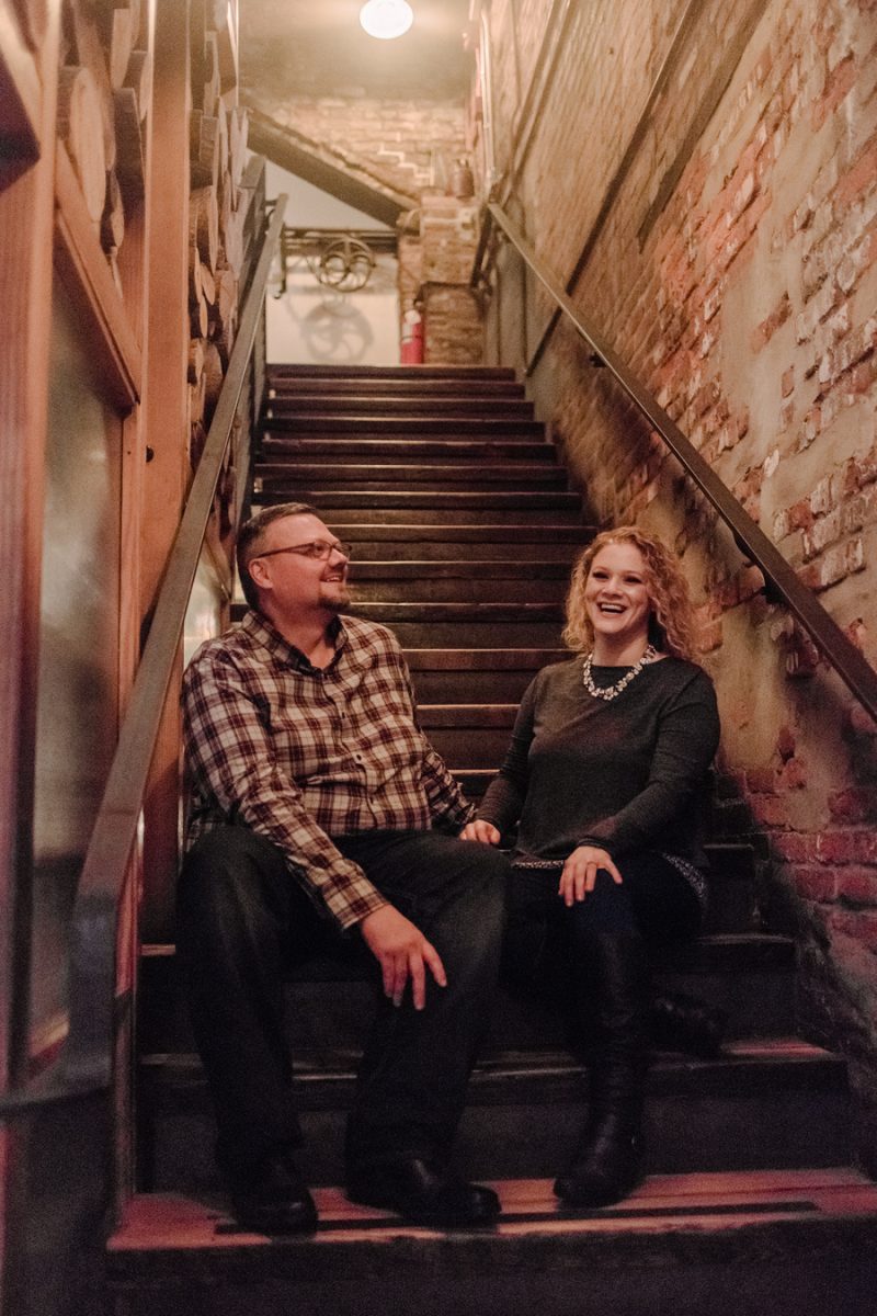 Tracy & Jason | Secret Engagement Session at Clipper Mill Baltimore MD